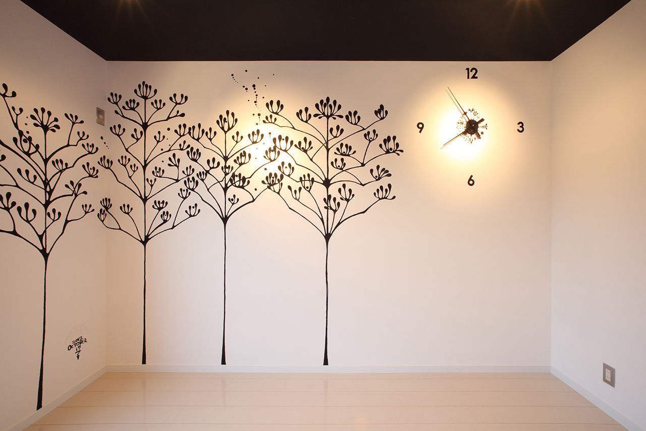 【SUUMO】 【1000万円台/栗東市/中庭】壁画アーティストと建築デザイナーがコラボしたシンプルモダンな家 - Imacoco（イマココ） の建築実例詳細 | 注文住宅