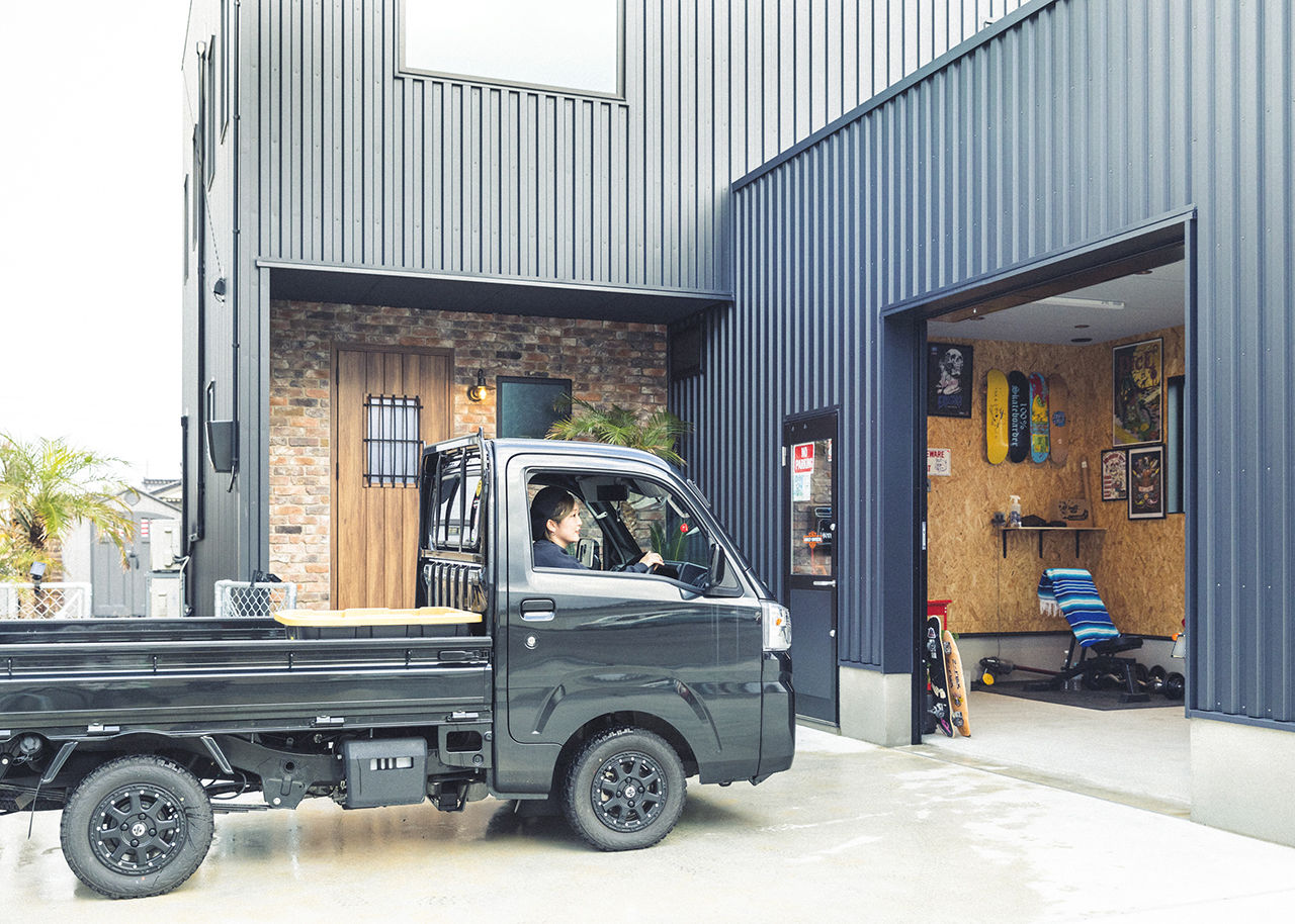 【SUUMO】 【C様邸/インダストリアル/ガレージハウス】ZERO-CUBE WAREHOUSE - 伊地知組 の建築実例詳細 | 注文住宅