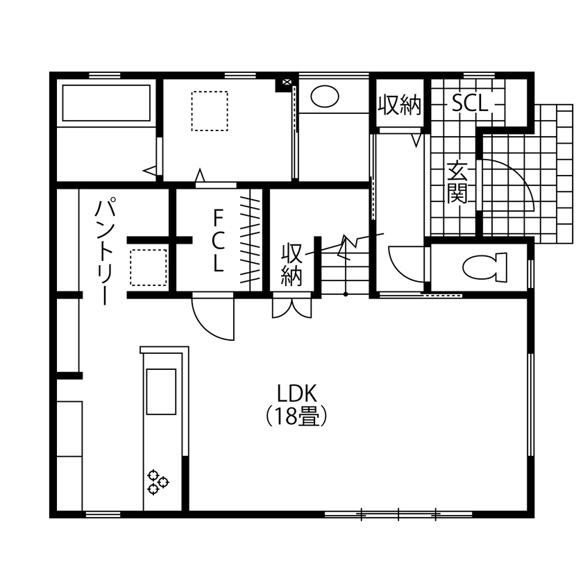 【SUUMO】 【4LDK＋フリースペース】あきらめかけていた2階のトイレも実現。5人家族が、楽しく仲良く暮らす家 - 小林住工 北広島本社の建築実例詳細 | 注文住宅