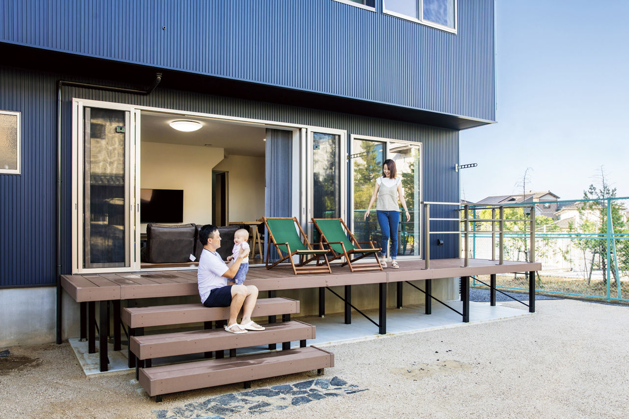 【SUUMO】 【和モダン×スタイリッシュ×ZEH/2200万円】随所に和テイストをちりばめ、念願だった庭のある暮らしを満喫 - アイムの家 未来創建 の建築実例詳細 | 注文住宅