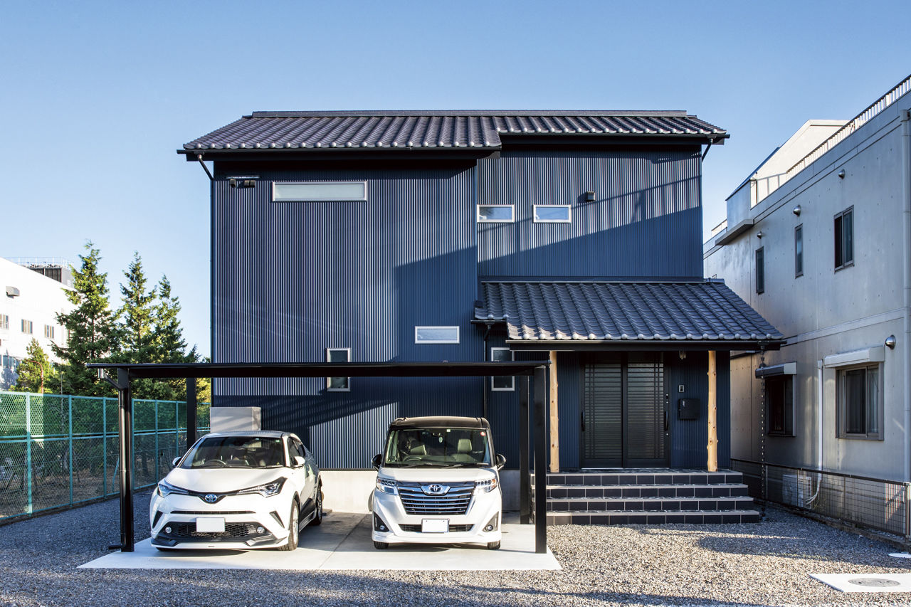 【SUUMO】 【和モダン×スタイリッシュ×ZEH/2200万円】随所に和テイストをちりばめ、念願だった庭のある暮らしを満喫 - アイムの家 未来創建 の建築実例詳細 | 注文住宅