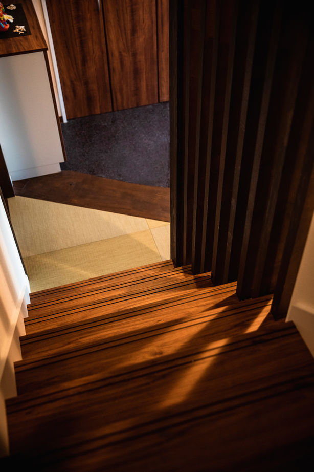 【SUUMO】 【和モダン×スタイリッシュ×ZEH/2200万円】随所に和テイストをちりばめ、念願だった庭のある暮らしを満喫 - アイムの家 未来創建 の建築実例詳細 | 注文住宅