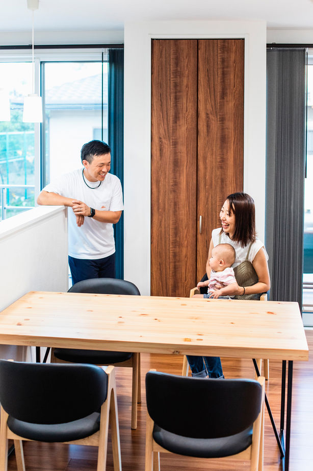 【SUUMO】 【和モダン×スタイリッシュ×ZEH/2200万円】随所に和テイストをちりばめ、念願だった庭のある暮らしを満喫 - アイムの家 未来創建 の建築実例詳細 | 注文住宅