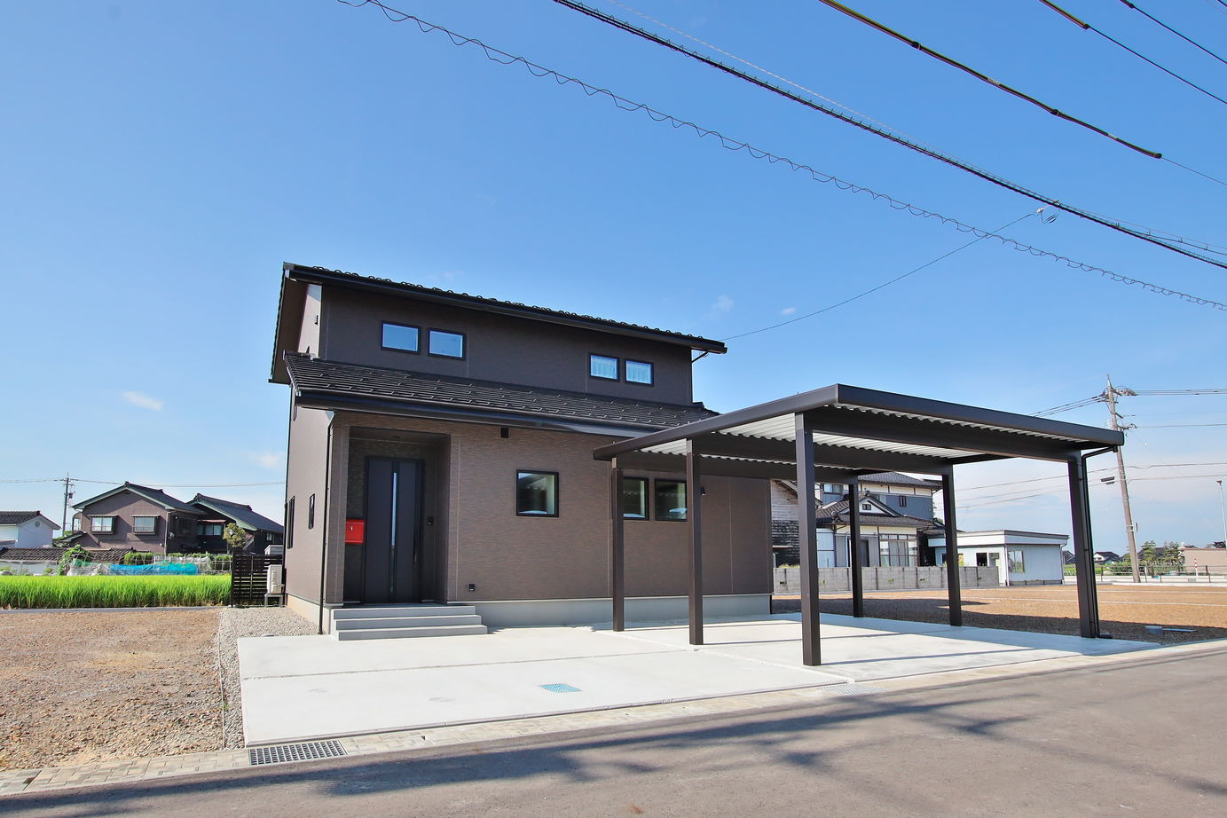 【SUUMO】 和風な外観×ブルックリンスタイルの内観が素敵な家【36坪/3LDK】 - タカノホーム 富山第一展示場の建築実例詳細 | 注文住宅