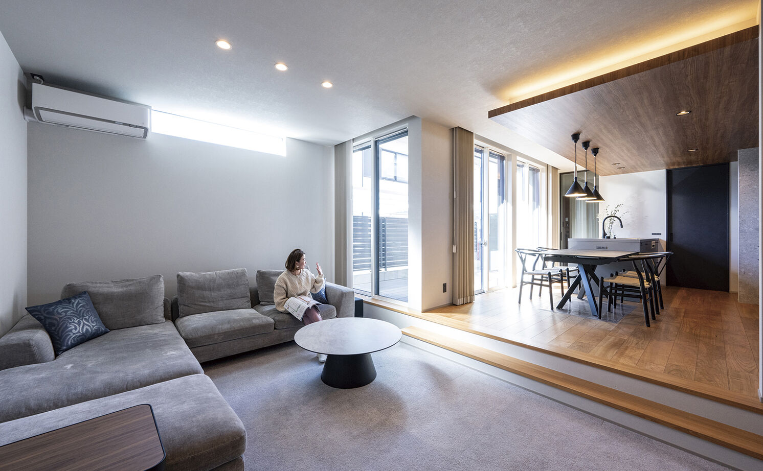 【SUUMO】 【3000万円台/30坪台/間取り図】ピットリビング、中庭、屋上庭園を実現。限られた敷地に広がるリゾート空間 - アールギャラリー(アールプランナー) DESIGN ...