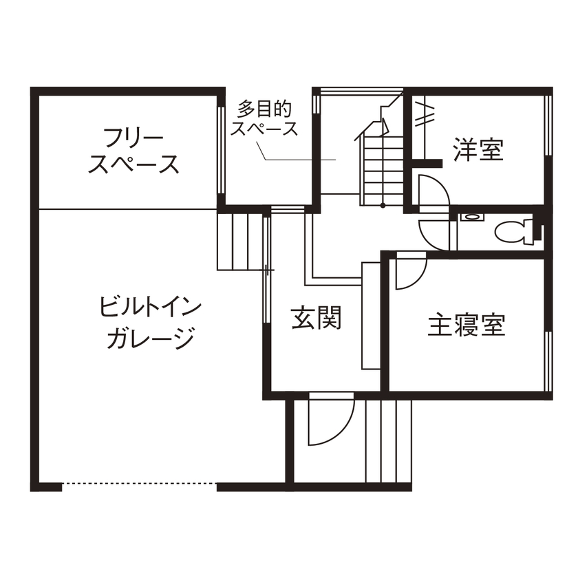 【SUUMO】 【3000万円台/36坪台/間取り有】ビルトインガレージ×2階LDK。家族とつながり、趣味と暮らす - アールギャラリー(アールプランナー) 新宿ショールームの建築実例詳細 ...