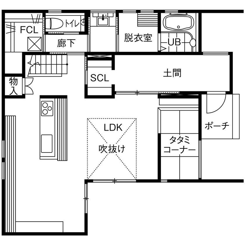 【SUUMO】 【2000万円台/滋賀/子育て/音楽を楽しむ】趣味と暮らしを両立！土間と吹き抜けのあるこだわりハウス - ルポハウス一級建築士事務所 彦根オープンスタジオの建築実例詳細 | 注文住宅