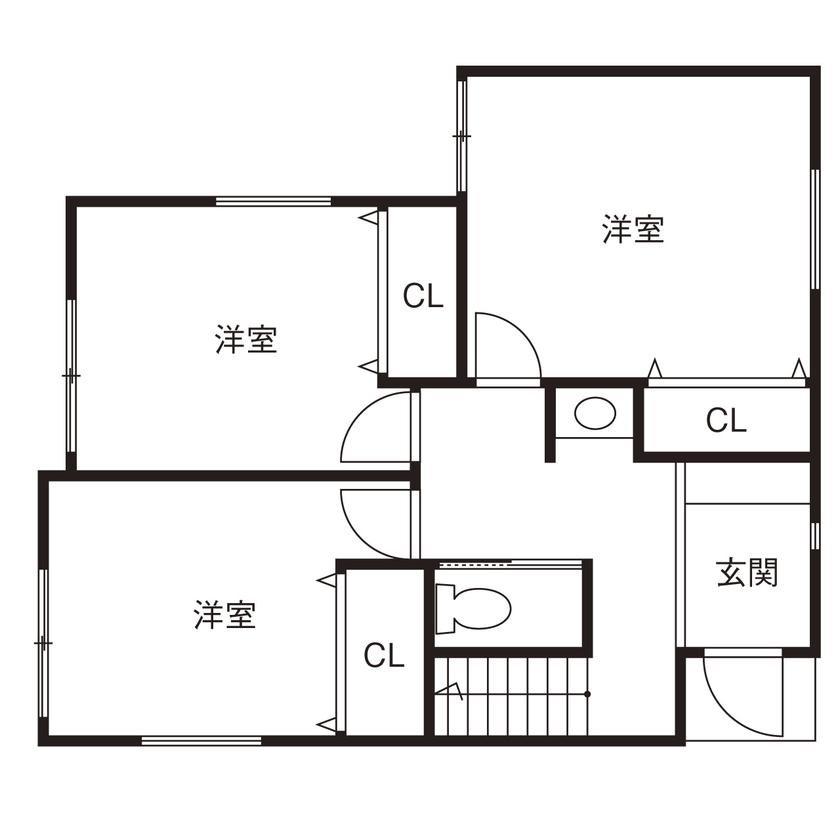 【SUUMO】 【京都/1400万円台/間取り図有】2階LDK×吹抜け×勾配天井で間口3mの狭小地でもゆとりの室内空間を - グランレブリー の建築実例詳細 | 注文住宅