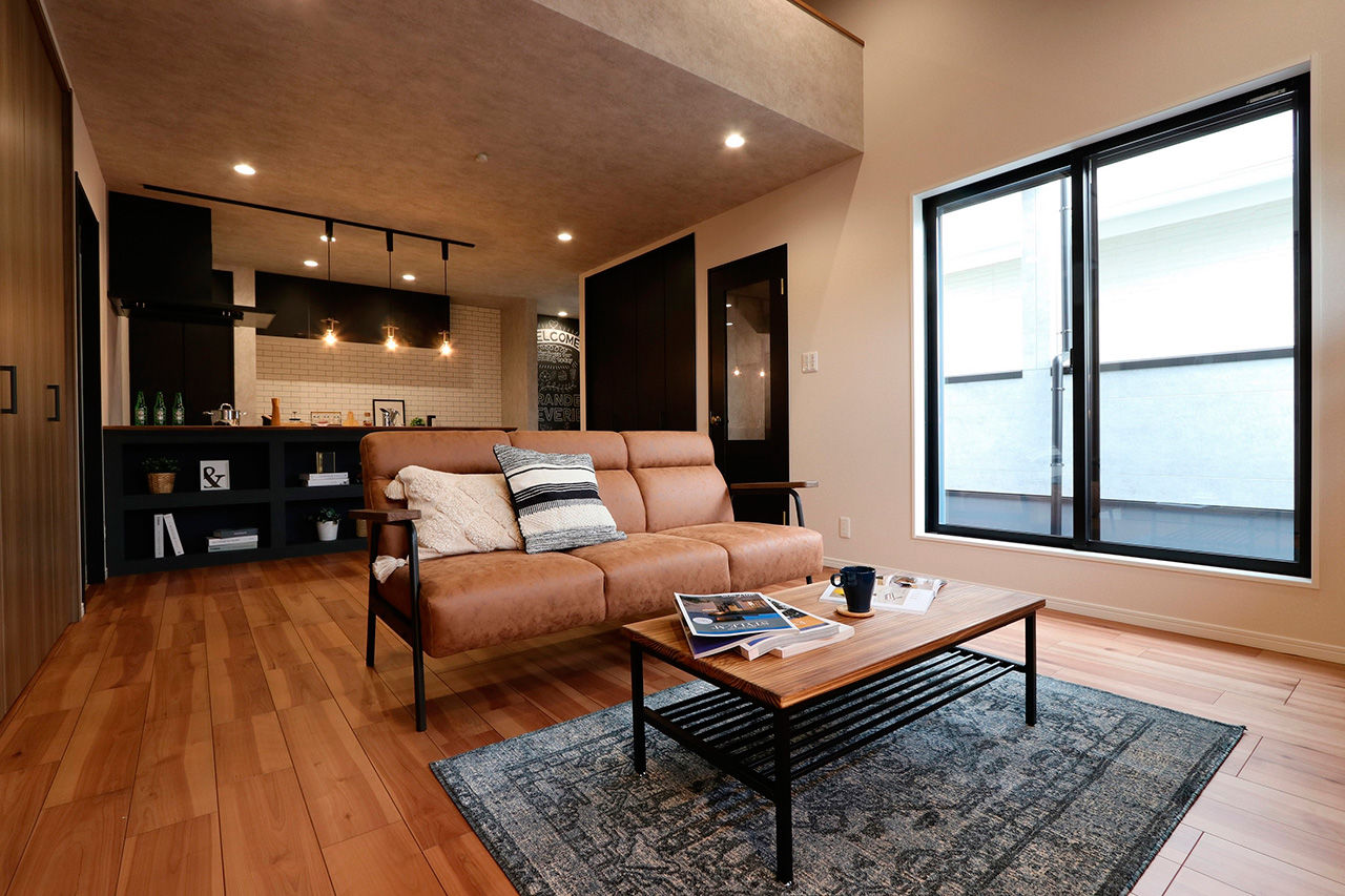 【SUUMO】 【狭小30坪/京都/1400万円台/間取り図あり】2階LDK×吹抜け×勾配天井で間口3mの狭小地でもゆとりの室内空間 - グランレブリー の建築実例詳細 | 注文住宅