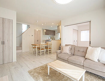 【SUUMO】 【32.5坪／4LDK】ウォークスルー土間収納を備えたシャビーシックなデザインの家 - アイフルホーム/シリウスEHC の建築実例詳細 | 注文住宅