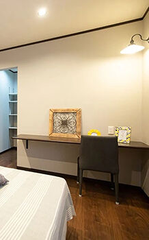 【SUUMO】 【29.5坪／3LDK】ダウンフロアの土間リビングとウッドデッキ。内と外に一体感が生まれる家 - アイフルホーム/シリウスEHC の建築実例詳細 | 注文住宅