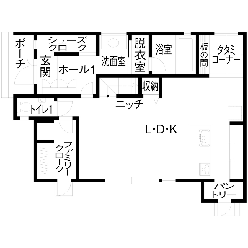 【SUUMO】 【2100万円台で建てた家／間取り図有】和空間がある広々リビングで、家族や友人と賑やかな週末を！ - 昭和建設 櫛原展示場の建築実例詳細 | 注文住宅