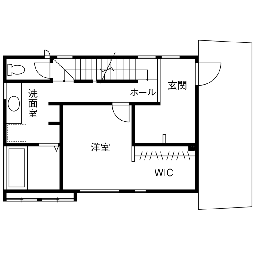 【SUUMO】 【6000万円～6499万円／地下室／2階リビング／間取図有】緑を楽しむ開放的なLDKとホームシアターを楽しむ家 - 僕らの家 本社の建築実例詳細 | 注文住宅