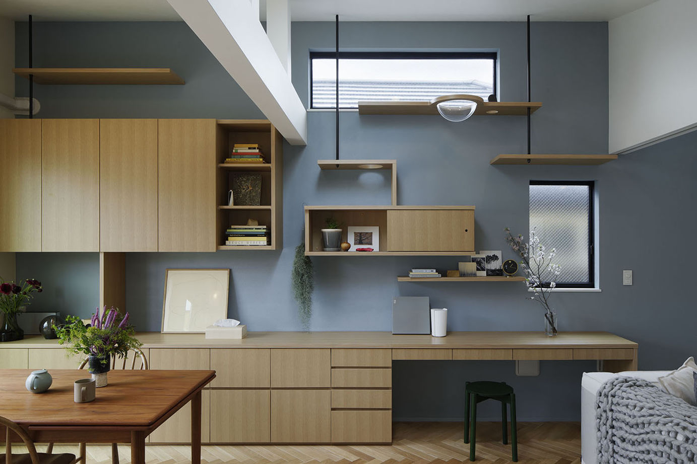 【SUUMO】 【6000万円～6499万円／地下室／2階リビング／間取図有】緑を楽しむ開放的なLDKとホームシアターを楽しむ家 - 僕らの家 本社の建築実例詳細 | 注文住宅