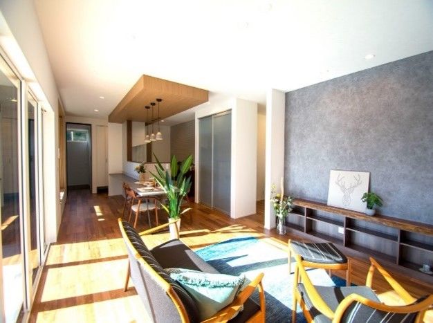 【SUUMO】 家族を感じられるLDK中心の平屋 - カクニシビルダー の建築実例詳細 | 注文住宅