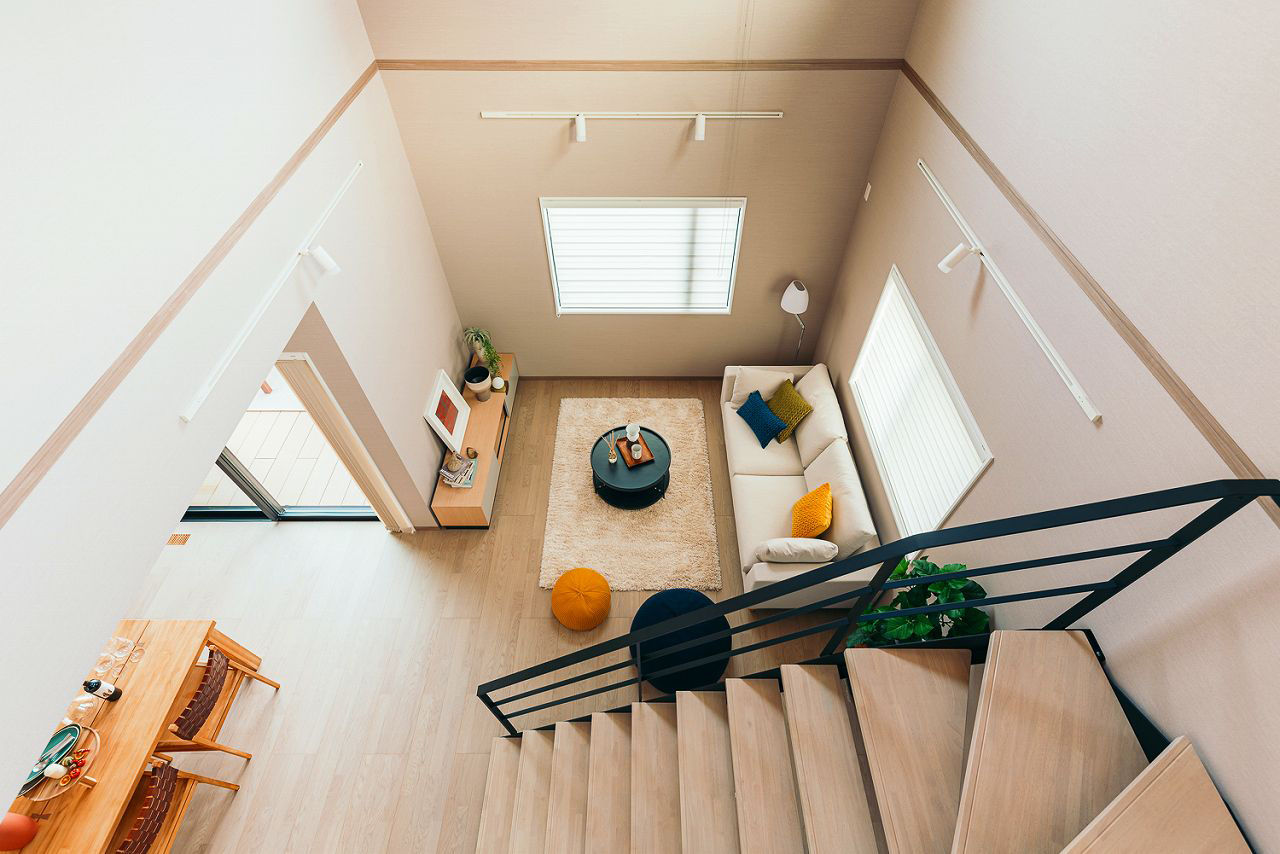 【SUUMO】 【西宮/2200万円台/間取り図有】高台の立地を活かした眺望を楽しめる住まい。吹抜けのあふれる開放感も魅力 - エソラ（アプローズデザイン） の建築実例詳細 | 注文住宅