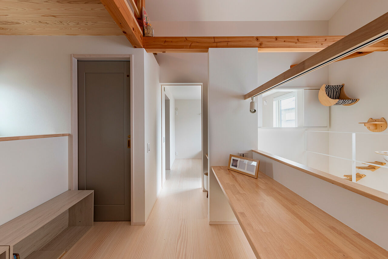 【SUUMO】 【30坪未満の2階建て｜猫と暮らす家】“広さの基準”が変わる？！変化する間取りがスゴイ【ECOボード】の家 - CASA LABO（カーサラボ） by ショーナン・ホーム 守山 ...