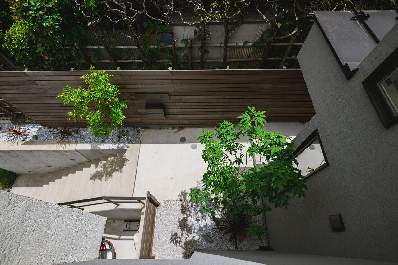 【SUUMO】 【29.2坪】高窓から空を眺めながら暮らす。南北に抜ける開放的な2階リビングのある住まい - バウハウスデザイン 仲町台ショールームの建築実例詳細 | 注文住宅