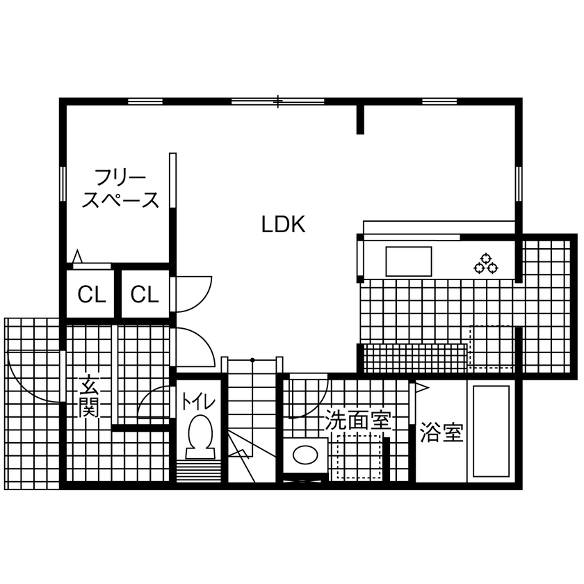 【SUUMO】 【1400万円/30坪/間取り図/家カフェキッチン】ナチュラルハウスにハンドメイドで可愛さと個性を凝縮 - アットナチュレ の建築実例詳細 | 注文住宅