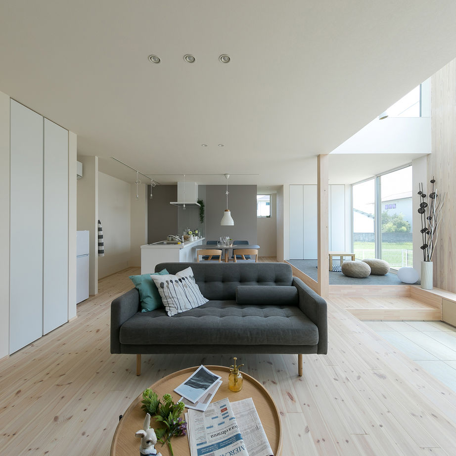 【SUUMO】 ★間取りあり【2階建て＋北欧スタイル＋圧倒的な開放感】仕切りのないLDKで家族がつながる家 - THE HAUS 小倉店の建築実例詳細 | 注文住宅