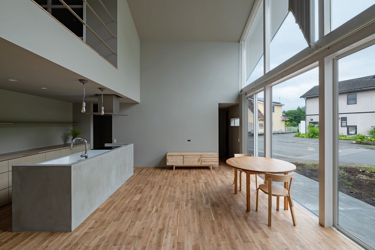 【SUUMO】 【40.5坪/3,000～3,499万円】美しさは細部に宿る。変化のある空間を創出 - イケダ工務店 の建築実例詳細 | 注文住宅