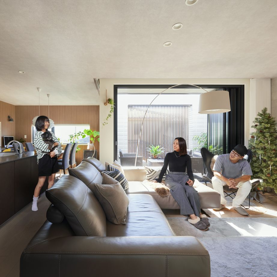 【SUUMO】 バルコニーとLDKを一体で設計 明るさと広さを手に入れた家 - 旭化成ホームズ（ヘーベルハウス） の建築実例詳細 | 注文住宅