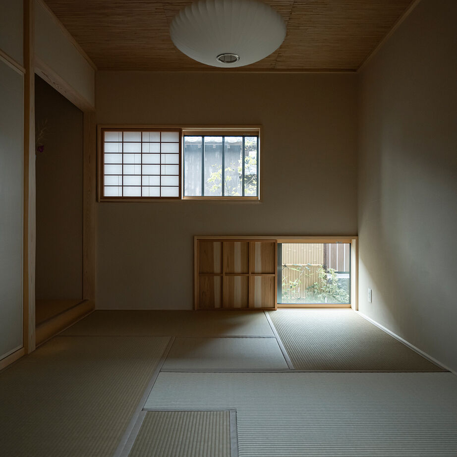 【SUUMO】 【ZEH住宅/46坪/平屋/間取り図あり】茶室やバー、ホームシアターなど、趣味を楽しむ和モダン邸宅 - エコワークス 福岡オフィスの建築実例詳細 | 注文住宅