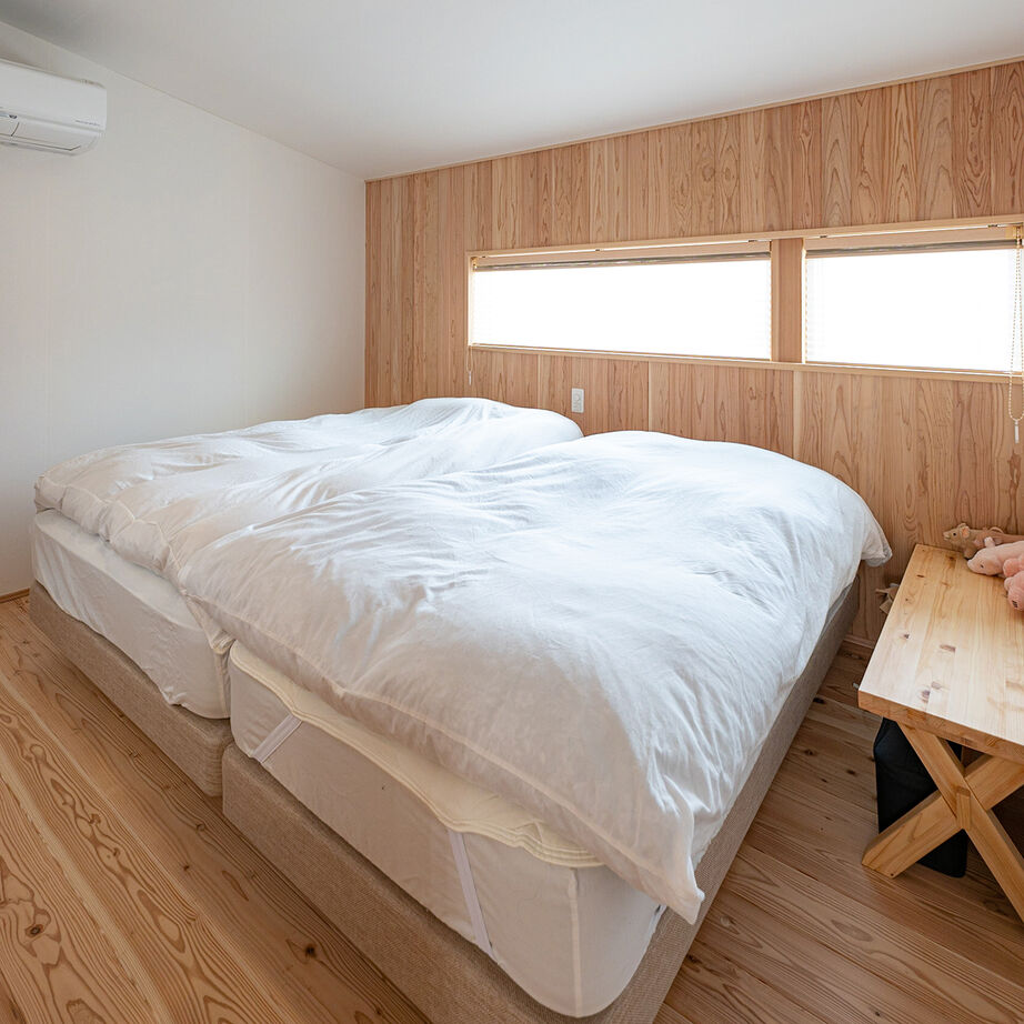 【SUUMO】 【ZEH住宅/24坪/間取り図あり】コンパクトでもゆったり心地よく。夫婦とワンちゃんが暮らす、2LDKの平屋 - エコワークス 福岡オフィスの建築実例詳細 | 注文住宅