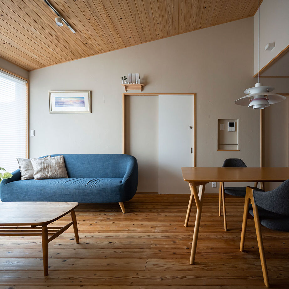 【SUUMO】 【ZEH住宅/33.5坪/平屋/間取り図あり/店舗併用】店舗と住居のいいとこ取りで、ずっと暮らしやすい家を実現 - エコワークス 福岡オフィスの建築実例詳細 | 注文住宅