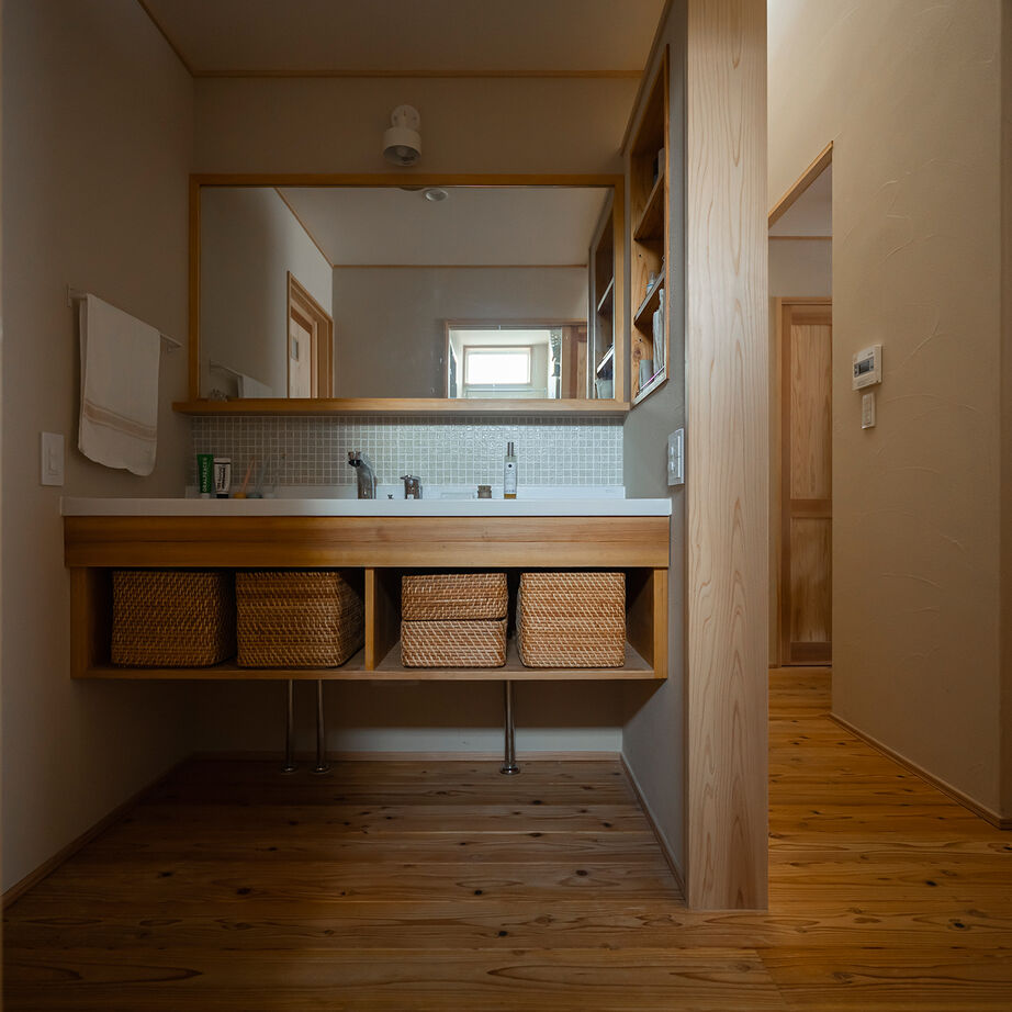 【SUUMO】 【ZEH住宅/33.5坪/平屋/間取り図あり/店舗併用】店舗と住居のいいとこ取りで、ずっと暮らしやすい家を実現 - エコワークス 福岡オフィスの建築実例詳細 | 注文住宅