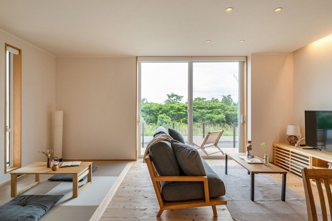 【SUUMO】 【春日井市/30坪/ZEH】回遊動線で楽ちん！ナチュラルスタイルの家 - 参建 の建築実例詳細 | 注文住宅