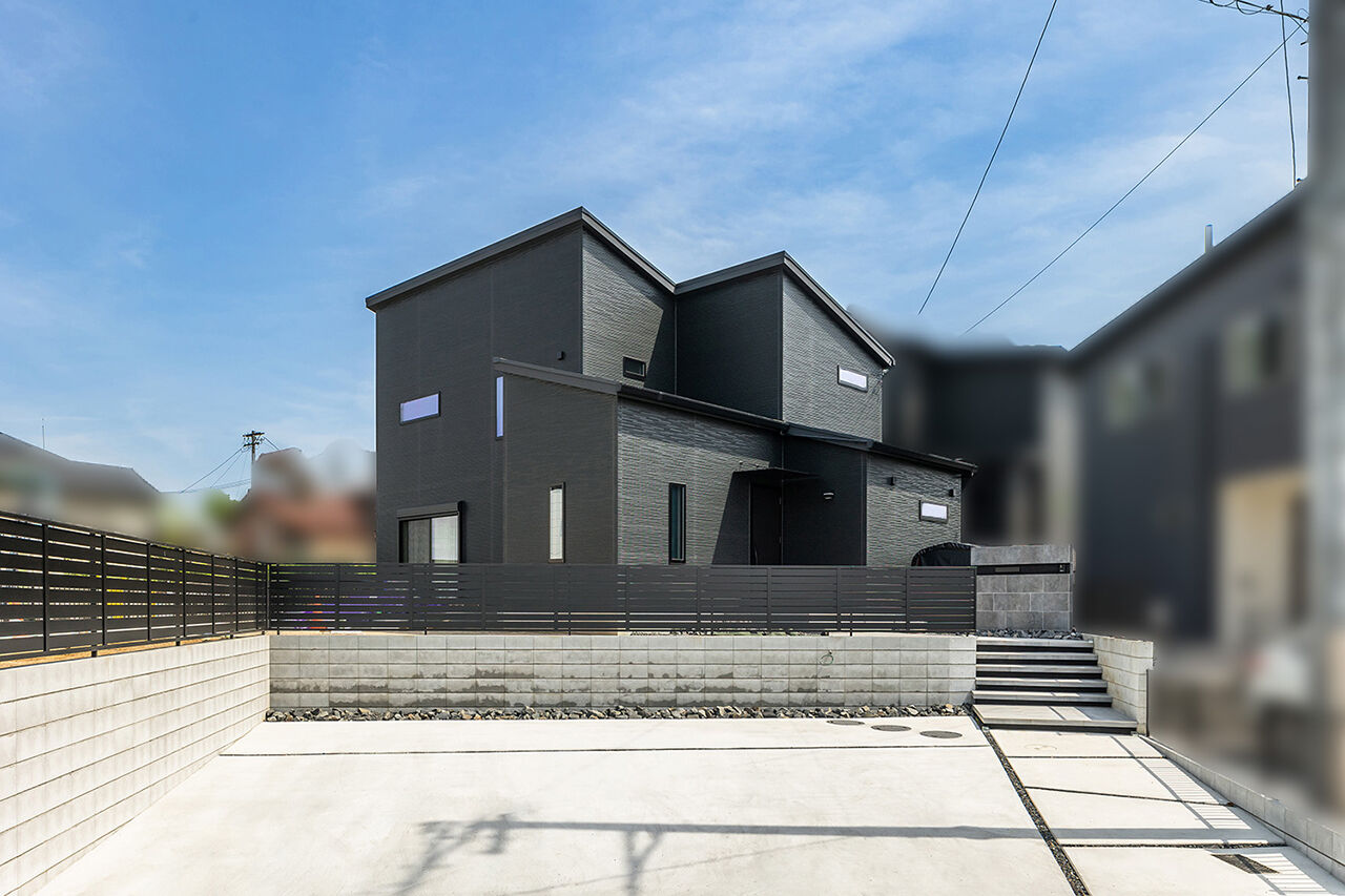 【SUUMO】 【30坪台／5LDK／家事動線／収納充実】スタイリッシュなナチュラルモノトーンの家 - ワンダーホーム の建築実例詳細 | 注文住宅