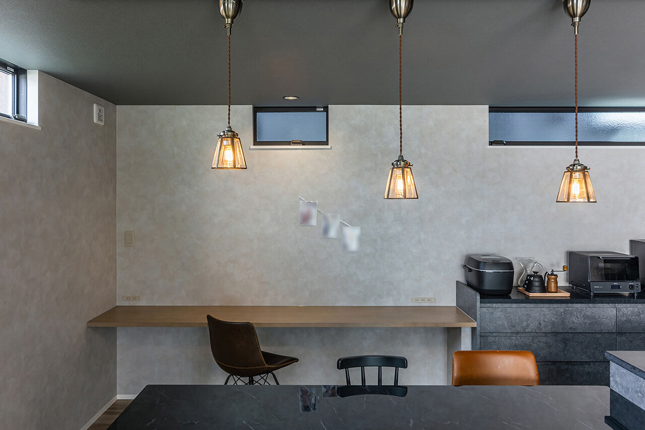 【SUUMO】 【30坪台／5LDK／家事動線／収納充実】スタイリッシュなナチュラルモノトーンの家 - ワンダーホーム の建築実例詳細 | 注文住宅