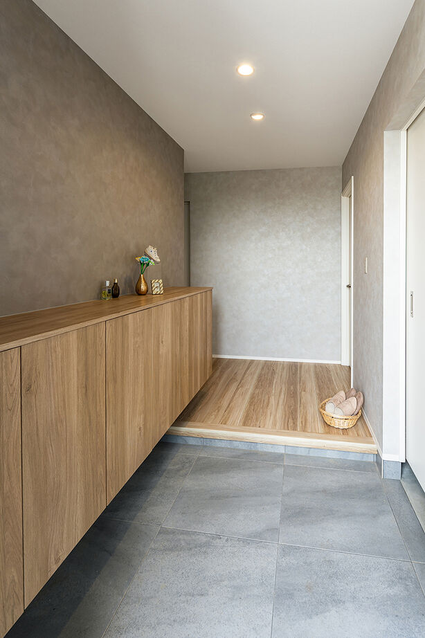 【SUUMO】 【30坪台／5LDK／家事動線／収納充実】スタイリッシュなナチュラルモノトーンの家 - ワンダーホーム の建築実例詳細 | 注文住宅