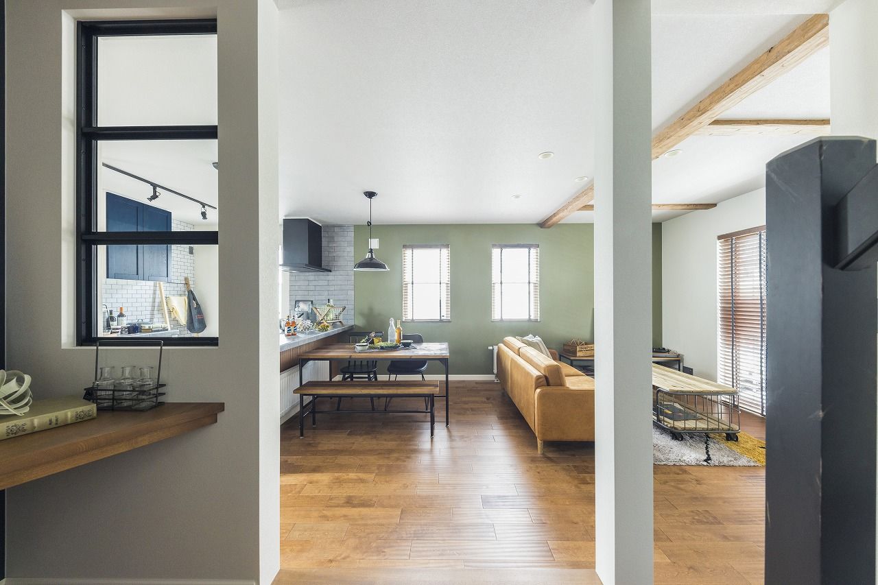 【SUUMO】 【2500～2999万円/3LDK/33.7坪】家事も在宅ワークも快適なカフェスタイルの家 - インターデコハウス新潟/エクセレントホーム の建築実例詳細 | 注文住宅