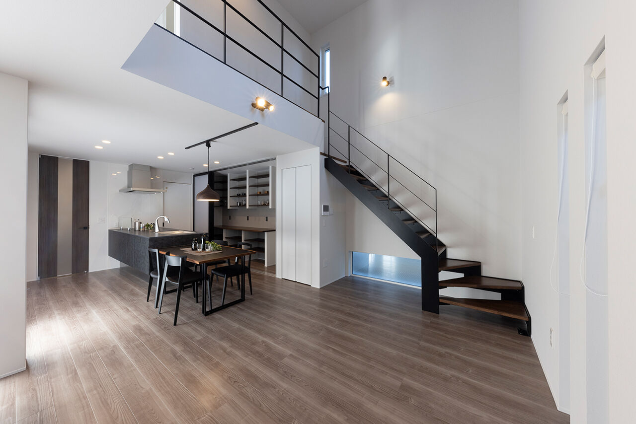 【SUUMO】 【3200万円台/40坪台/4LDK/家事ラク/収納】グランドピアノが主役！吹き抜けリビングのある家 - フェスティナ・レンテ の建築実例詳細 | 注文住宅