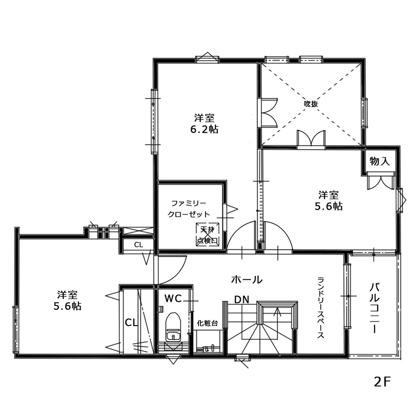 【SUUMO】 【4LDK/和室/FC/ランドリースペース/敷地約34坪/間取り図有】将来を見据えた快適な家 - 大成住宅 川越ハウジングギャラリーの建築実例詳細 | 注文住宅
