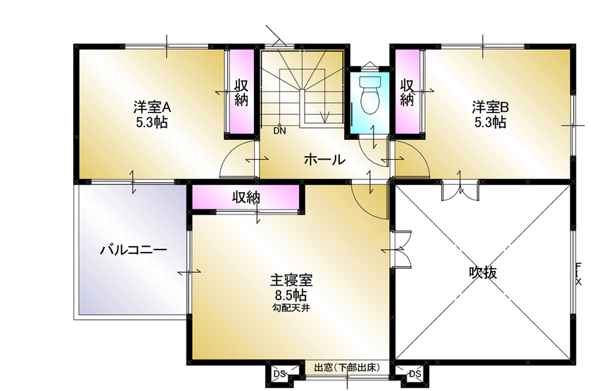 【SUUMO】 【1800万円台／吹抜けリビングの4LDK】子ども達の声が聞こえる空間づくり。完成見学会を参考に家をイメージ - タクミホーム の建築実例詳細 | 注文住宅