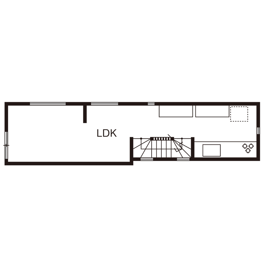 【SUUMO】 【2000～2499万円/12.5坪/間取り図有】住みたいエリアの間口2.4mの敷地に建築した、お洒落＆工夫に満ちた家 - BLISS 本社の建築実例詳細 | 注文住宅