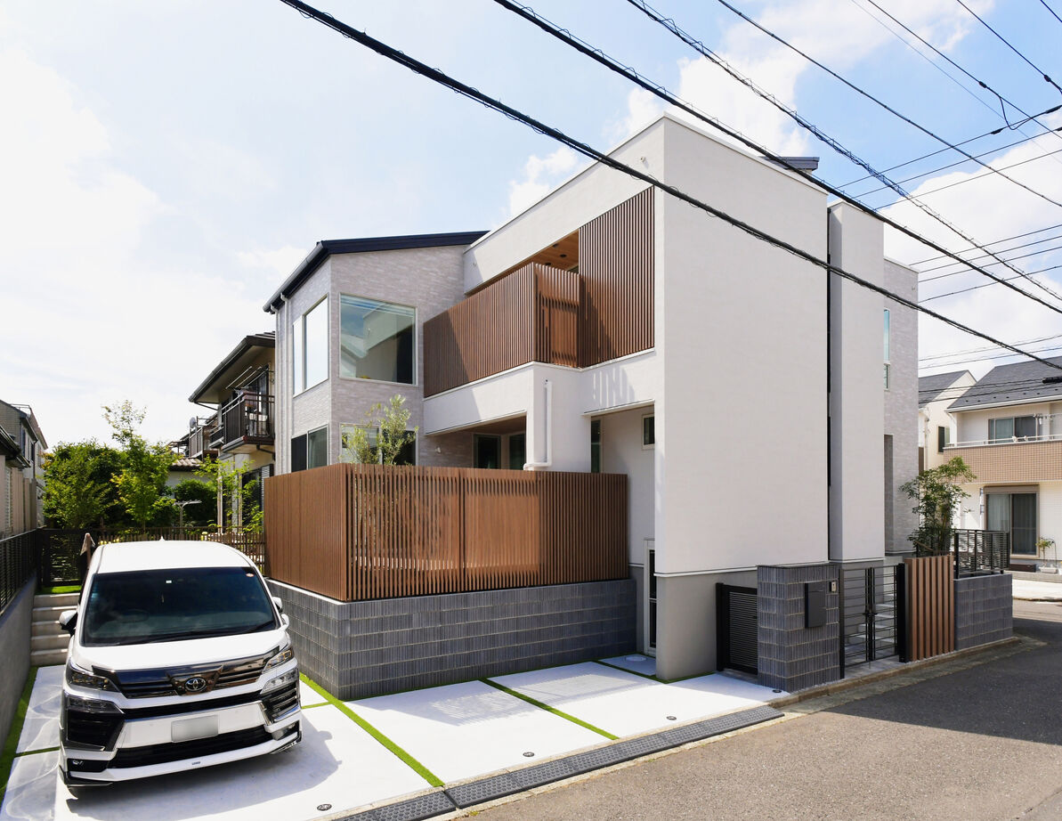 【SUUMO】 【3000万円台/40坪台/間取り図】スキップフロアのファミリーライブラリーで、仲良し家族がつながる家 - 近藤建設 展示場の建築実例詳細 | 注文住宅