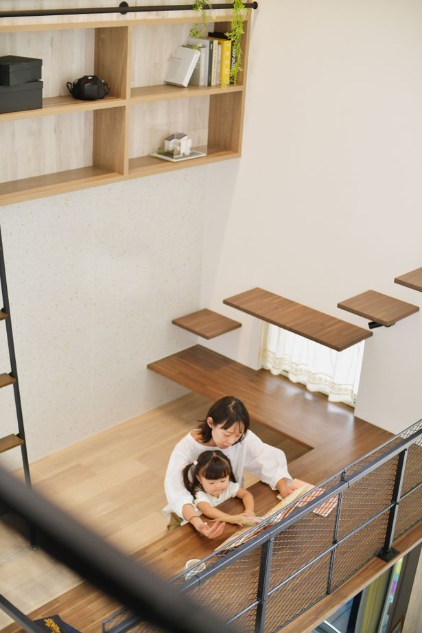 【SUUMO】 【3000万円台/40坪台/間取り図】スキップフロアのファミリーライブラリーで、仲良し家族がつながる家 - 近藤建設 展示場の建築実例詳細 | 注文住宅