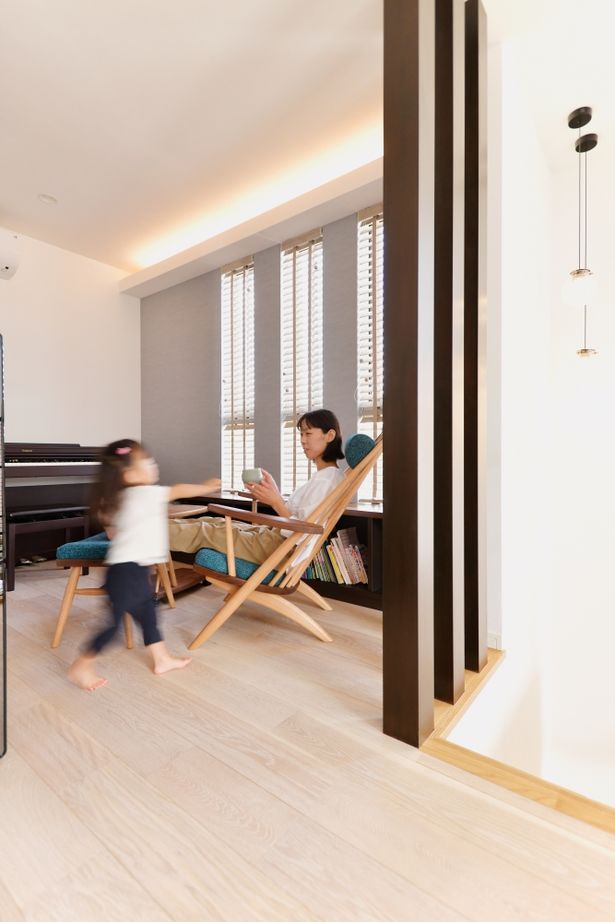 【SUUMO】 【3000万円台/40坪台/間取り図】スキップフロアのファミリーライブラリーで、仲良し家族がつながる家 - 近藤建設 展示場の建築実例詳細 | 注文住宅