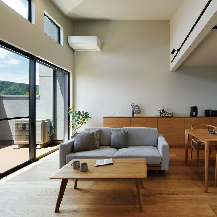 【SUUMO】 【32坪/奥行のある土地/中庭】四季を楽しむ家 - ハウスアップ の建築実例詳細 | 注文住宅