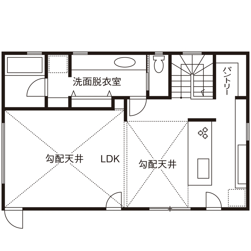 【SUUMO】 【3000万円台/ZEH/間取り図あり】冬でもTシャツ1枚の快適な暮らしを実現。窓外の景色も楽しめる大満足の家 - 外張り断熱の家 ネスト の建築実例詳細 | 注文住宅