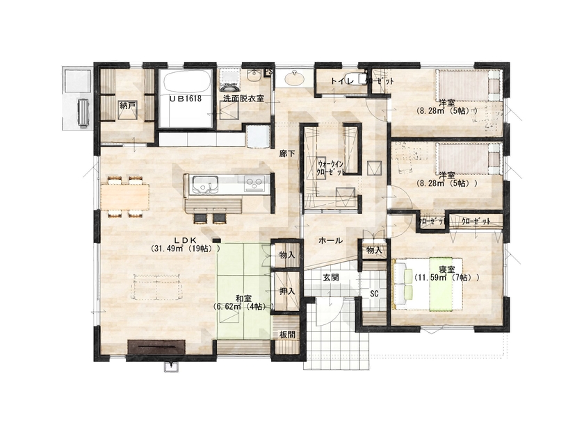 【SUUMO】 【2300万円台／UA値0.29／C値0.1／耐震等級3】シンプルを追求した平屋 - スローライフ住宅設計 の建築実例詳細 | 注文住宅
