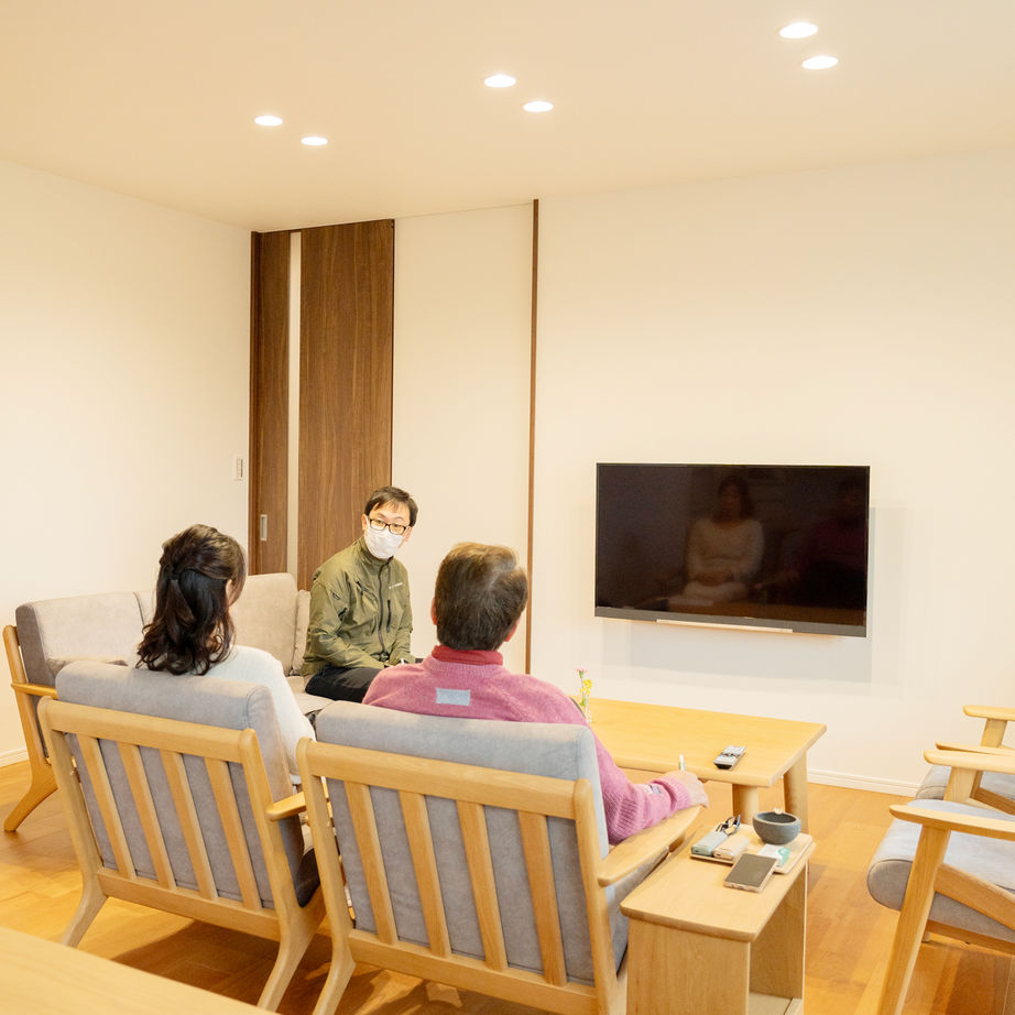 【SUUMO】 【2300万円台／UA値0.25／C値0.1／耐震等級3】平屋＋ガレージ付住宅で床下エアコンの快適な高性能住宅 - スローライフ住宅設計 の建築実例詳細 | 注文住宅