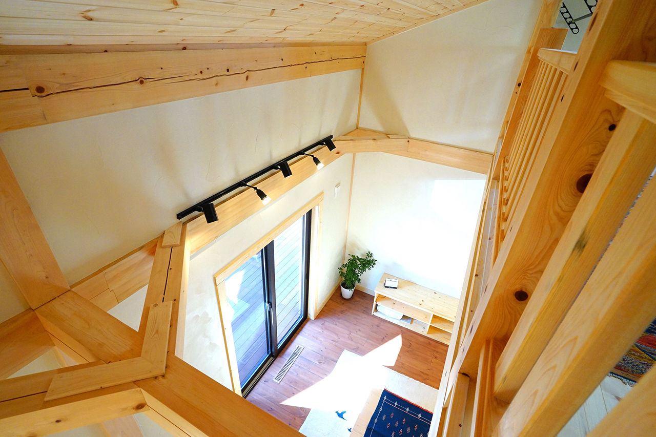 【SUUMO】 【2000万円台/延床35坪/土地91坪】片流れとデッキ/雪遊びできる庭/アイランドキッチン/子育て/アウトドア - Roots工務店 の建築実例詳細 | 注文住宅