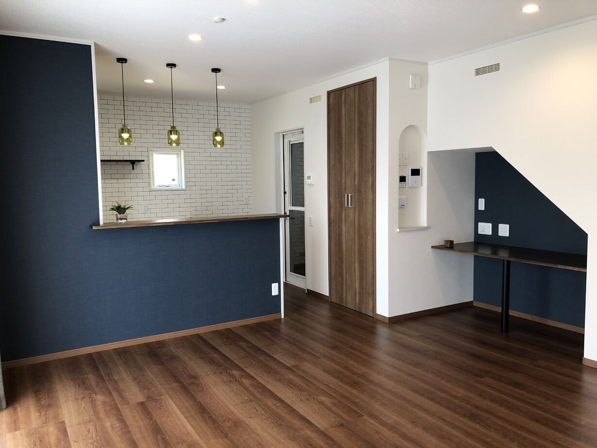 【SUUMO】 【全館空調/3000万円台/飯田市/4LDK/39坪】インナーガレージのある家 - U建築 飯田常設展示場の建築実例詳細 | 注文住宅