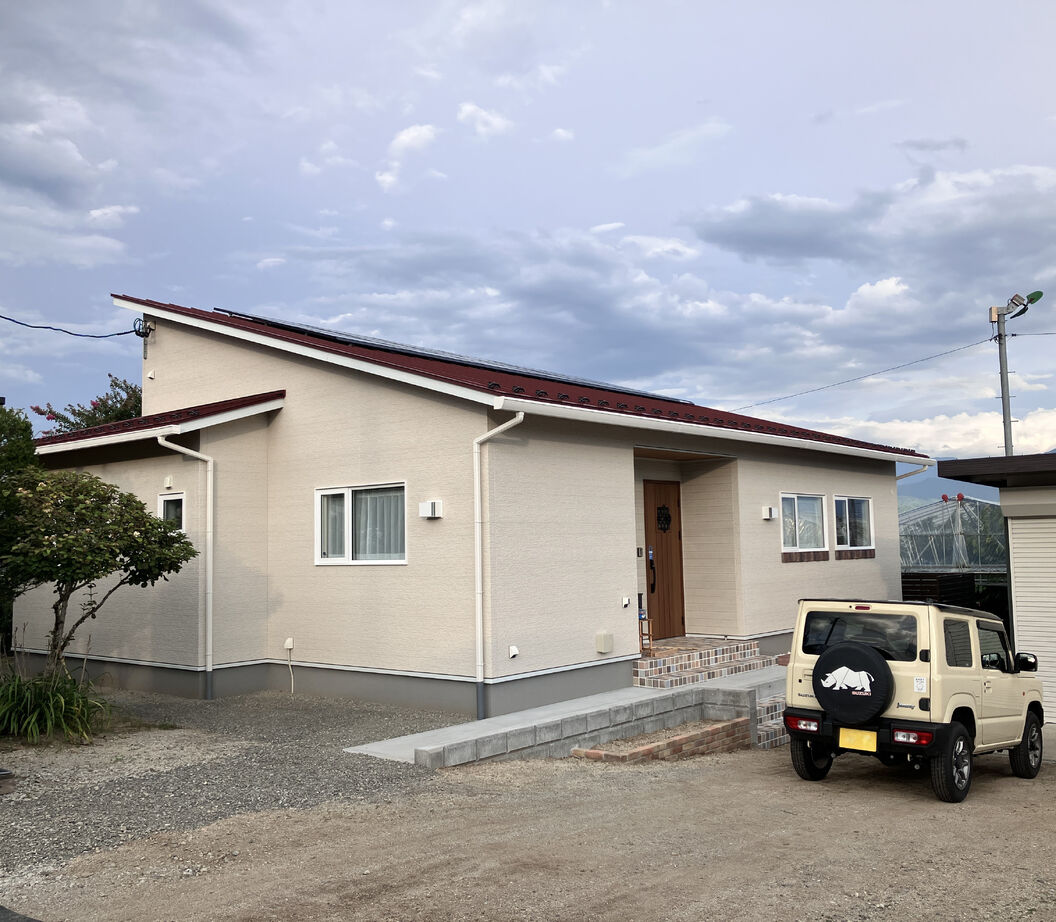 【SUUMO】 【全館空調/3000万円台/飯田市/4LDK/39坪】インナーガレージのある家 - U建築 飯田常設展示場の建築実例詳細 | 注文住宅