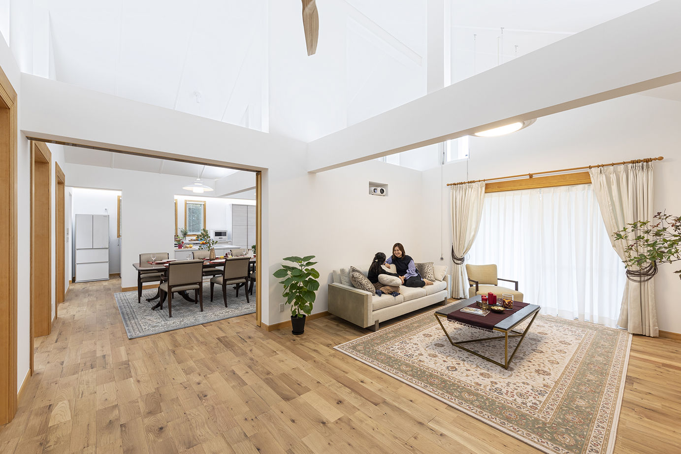 【SUUMO】 【5000万円台/車2台分/ビルトインガレージ/ZEH/間取り図】重厚感あふれるオシャレな北欧テイストの平屋住宅 - アーバンホーム の建築実例詳細 | 注文住宅